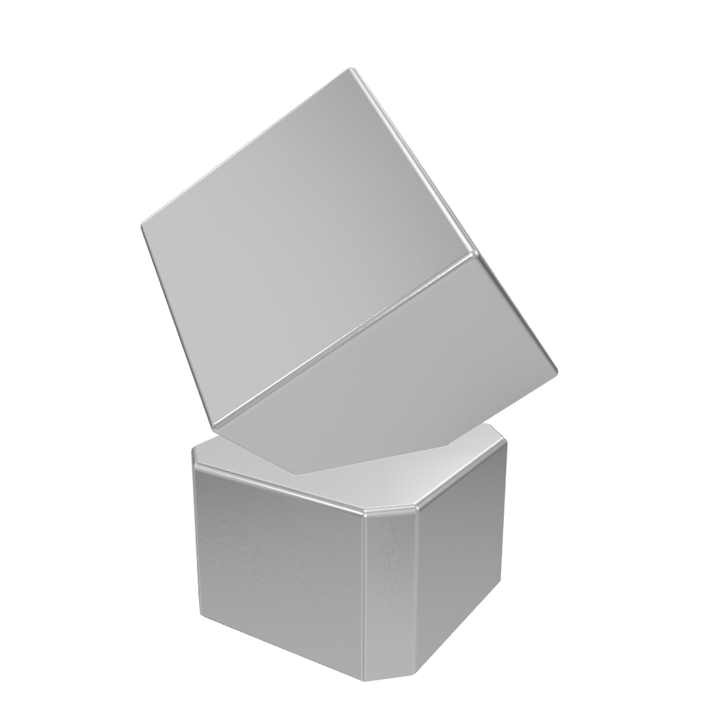 1.5" Tungsten Cube + 360° Rotating Base – Umin